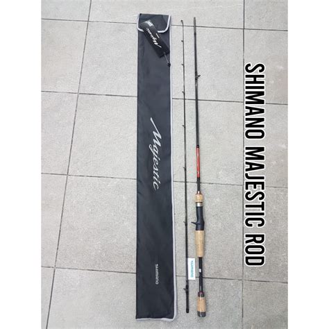 SHIMANO MAJESTIC CASTING ROD 2pcs 6-12lb | PE 0.6-1.5g | Shopee Malaysia