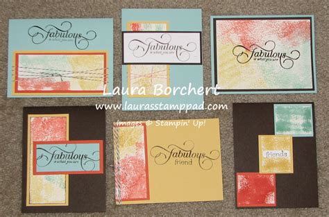 Technique Tuesday Color Blocking Lauras Stamp Padlauras Stamp Pad