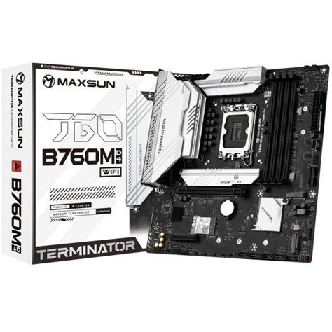 Maxsun Terminator B760m D4 Wifi купити в інтернет магазині ціни на материнська плата Terminator