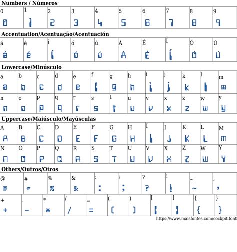 Cockpit Free Font Download Maisfontes