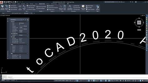 How To Add Text On Arc Align Round Text In Autocad 2020 Autocad Add Text Text