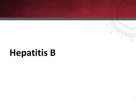 Ppt Hepatitis B Powerpoint Presentation Free Download Id9151526