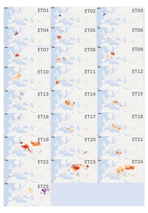 Spatial And Temporal Distribution Of Environment Types Depending Download Scientific