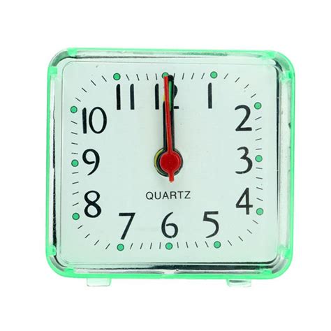 Cute Alarm Clock Analog Alarm Clock Square Small B Grandado