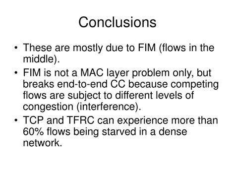 ppt tcp problems in multi hop wireless networks powerpoint