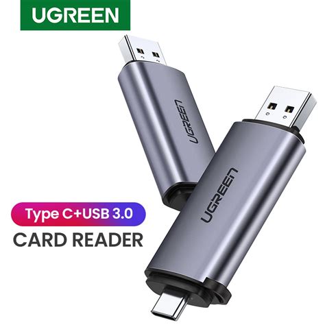 UGREEN USB Type C Card Reader SD Micro SD TF OTG Smart Memory Card Adapter Shopee Singapore