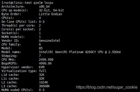 Linux 查看cpu的相关信息，lscpu命令详解lscpu 读的哪个文件 Csdn博客