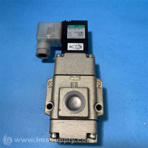 Ckd Np13 10a 12hs 3 Solenoid Valve Ims Supply