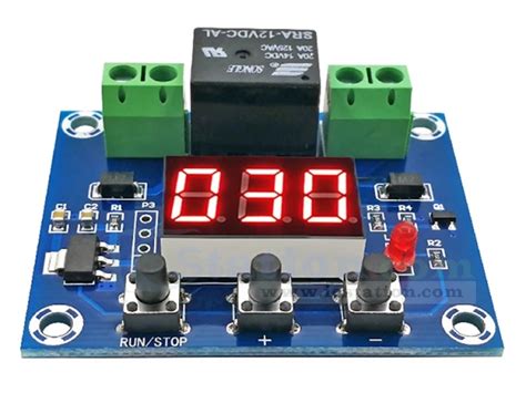 Dc 12v Digital Timing Switch 1 999 Minutes Countdown Timer Module