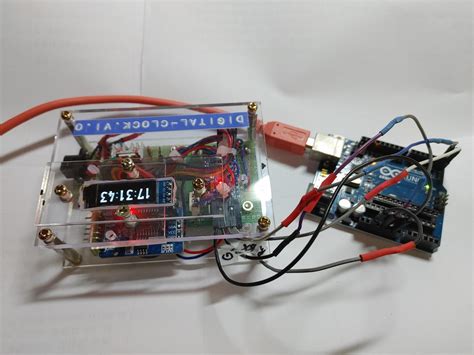 Oled Digital Clock With Arduino Pro Mini 7 Steps Instructables