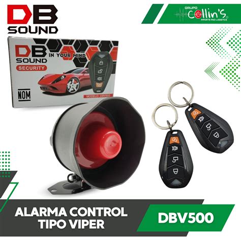 Alarma Control Tipo Viper Dbv500 Grupo Collin´s