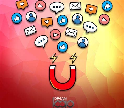 Social Media Changing Algorithms Dream Logo Design