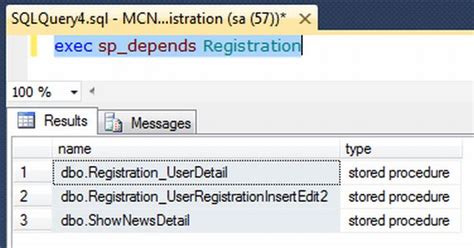 Some Useful System Stored Procedures in SQL Server 2012