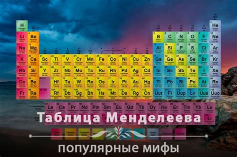 таблица менделеева Повний гід по періодичній системі елементів