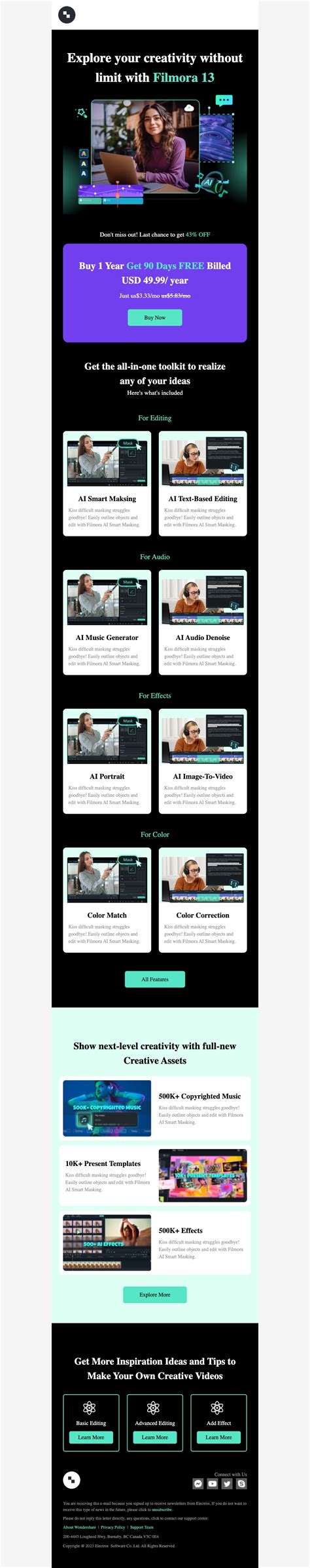 sample template 1 template editor mailui