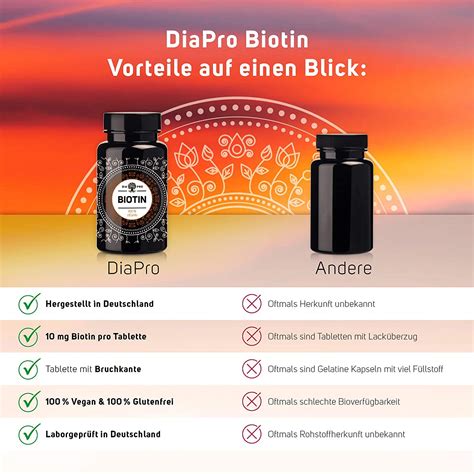 High Dose Biotin Tablets 10 Mg Per Tablet 365 Tablets