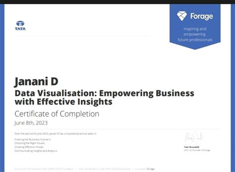 janani d on linkedin tata data visualization empowering business with