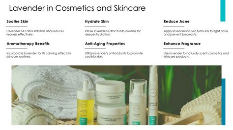 Lavender In Cosmetics And Skincare Lavandula Angustifolia Ppt Powerpoint St Ai Ss Ppt Template