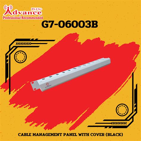 Germany แผงจัดสายมีฝาครอบ G7 06003 Line Shopping