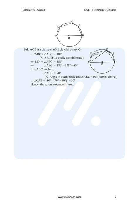 Ncert Exemplar For Class 9 Maths Chapter 10 Mathongo