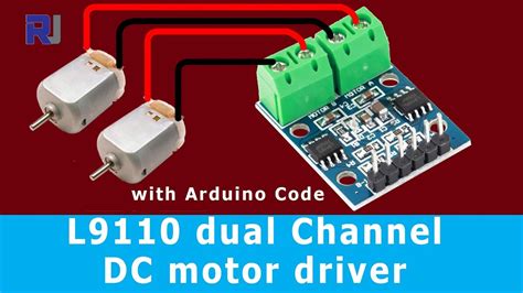 How To Control DC Motors Using L9110s Motor Driver Module 59 OFF