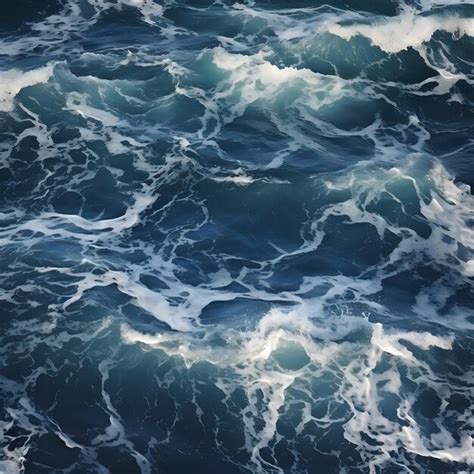 Premium Ai Image Waves Texture