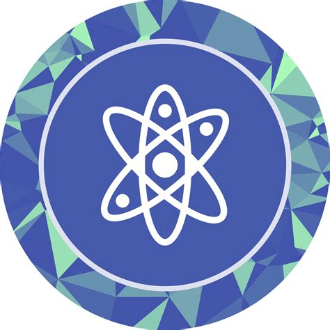 Atom Vector Icon Vector Art At Vecteezy