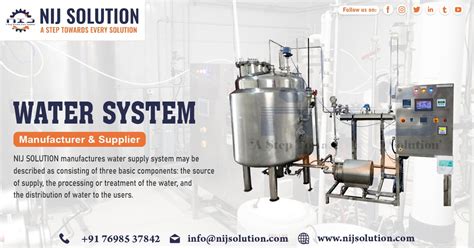 Drinking Water Distribution Systems Nij Solution
