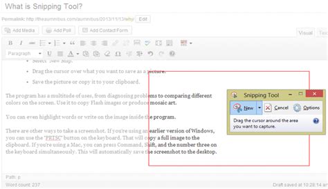 What Is Snipping Tool The AUMnibus