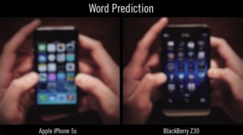 BlackBerry Or IOS Which Keyboard Is Faster At Word Prediction CrackBerry