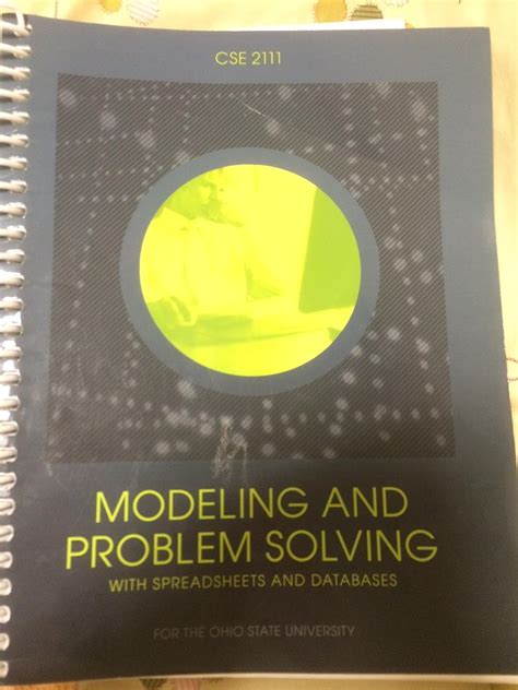 Modeling And Problem Solving With Spreadsheets And Databases Various 9781269131339