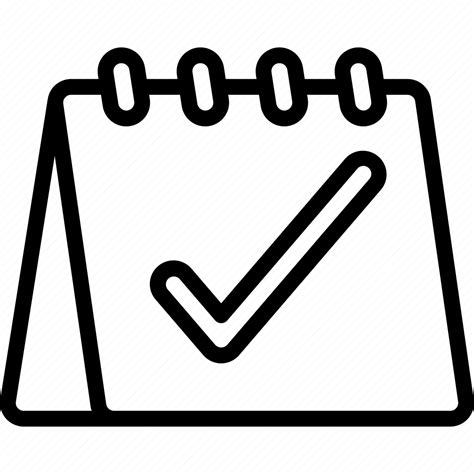 Correct Schedule Complete Date Appointment Icon Download On Iconfinder