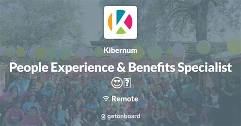People Experience And Benefits Specialist 😍 At Kibernum Remote Work
