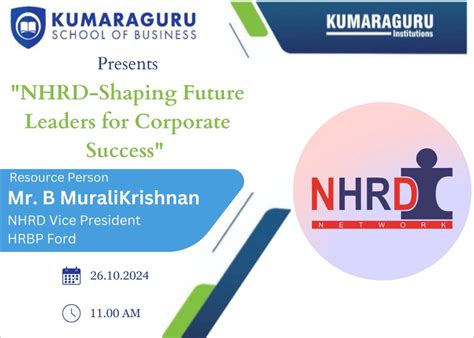Nhrd Coimbatore Chapter On Linkedin Nhrd Campusconnect Futureofwork