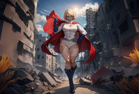 Powergirl Strength In Stillness By Haddek On Deviantart