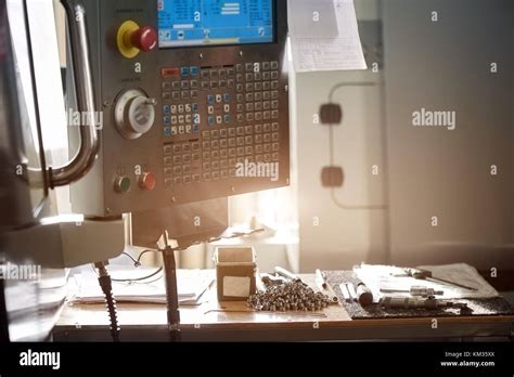 Lathe Control Panel Hi Res Stock Photography And Images Alamy