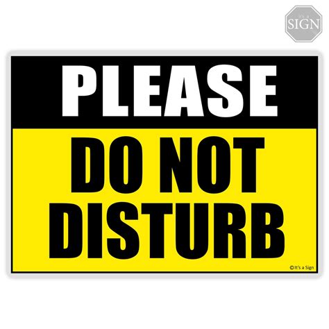 Shop Do Not Disturb Sign For Sale On Shopee Philippines