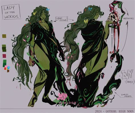 Gotham High Poison Ivy