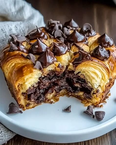 Chocolate Croissant Breakfast Bake Indulge In Bliss Abetter Recipe