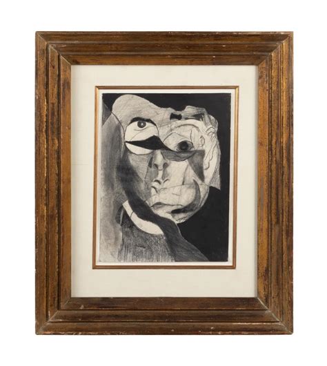 Pablo Picasso Cubist Face Study Mutualart