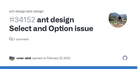 Ant Design Select And Option Issue Issue Ant Design Ant