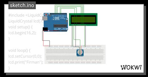 Latihan Lcd Wokwi Esp32 Stm32 Arduino Simulator