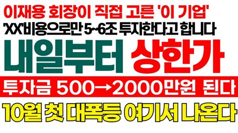 🔥속보 이재용 회장 6조 직접투자 新기술 접목시켜 시장 개척하는 2차전지 이 기업 지금이 기회다 코스모신소재 필옵틱스