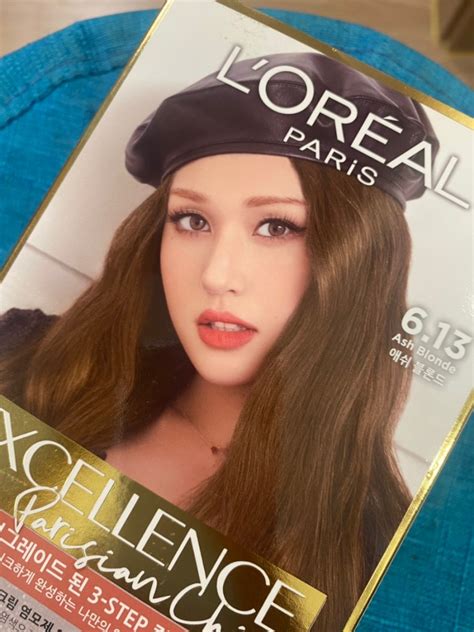 로레알파리6 13 엑셀랑스 파리지앵시크 애쉬블론드 염색후기 네이버 블로그
