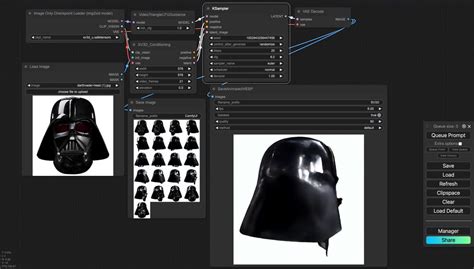 Darth Vader 3d Generation With Sv3d On Intel Macbook Rcomfyui