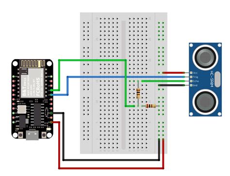 Gpio Measure Distance By Ultrasound Module — Amebadocs 100 Documentation