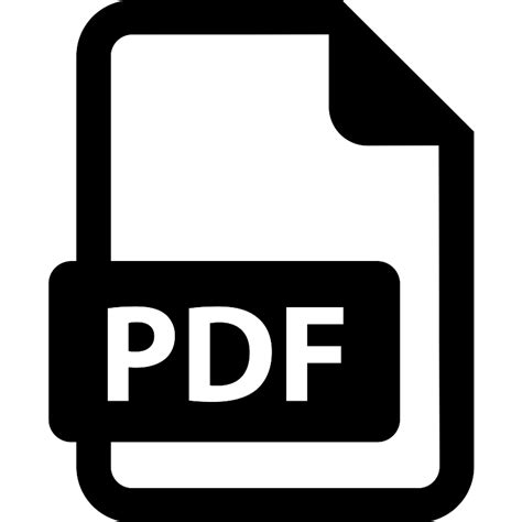 Pdf File Vector SVG Icon SVG Repo