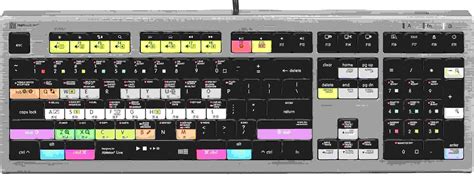 Logickeyboard Astra2 Backlit Keyboard For Ableton Live Mac Sweetwater