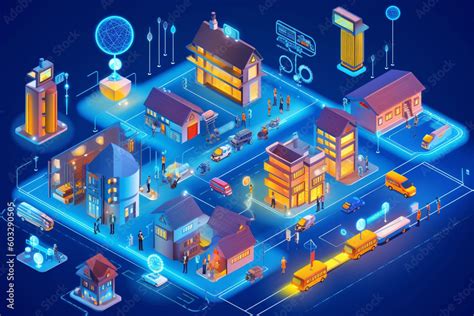 Dynamic World Of The Internet Of Things Iot Showcasing A Diverse