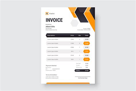 Corporate Invoice Design Template Graphic By Creative Pixa · Creative